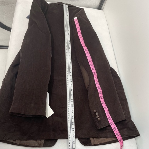 Chaps | Suits & Blazers | Nwt Chaps Ralph Lauren Brown Sport Coat Corduroy Jacket Elbow Patch ...